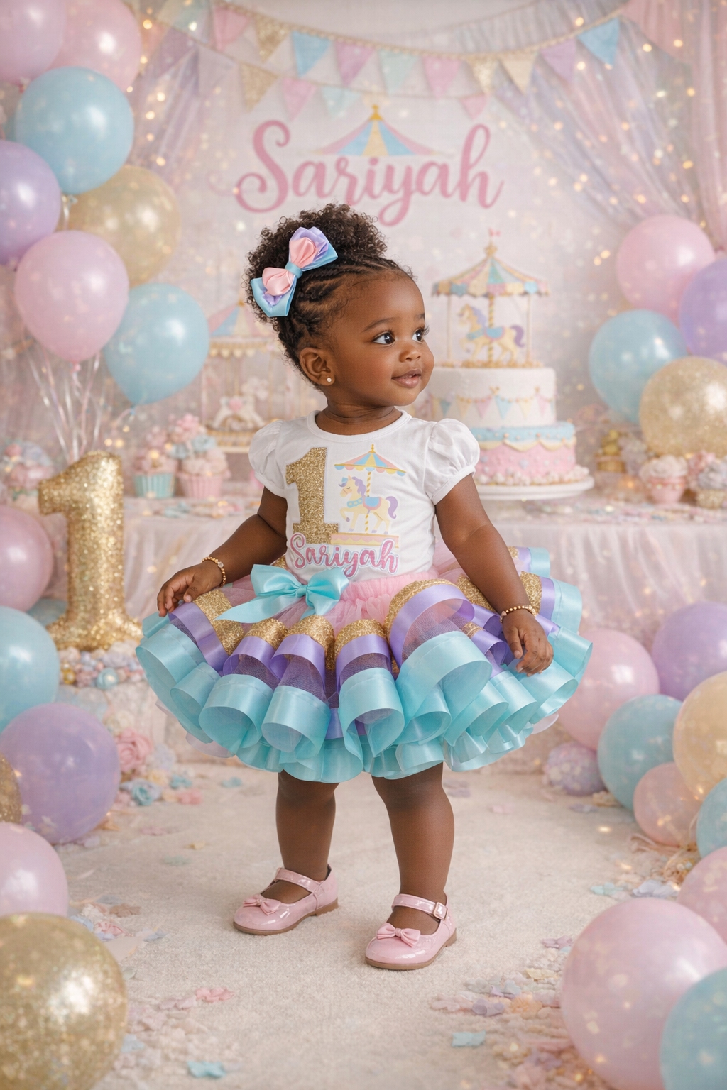 Carousel tutu set-Carousel outfit-Carousel dress-carousel birthday out ...