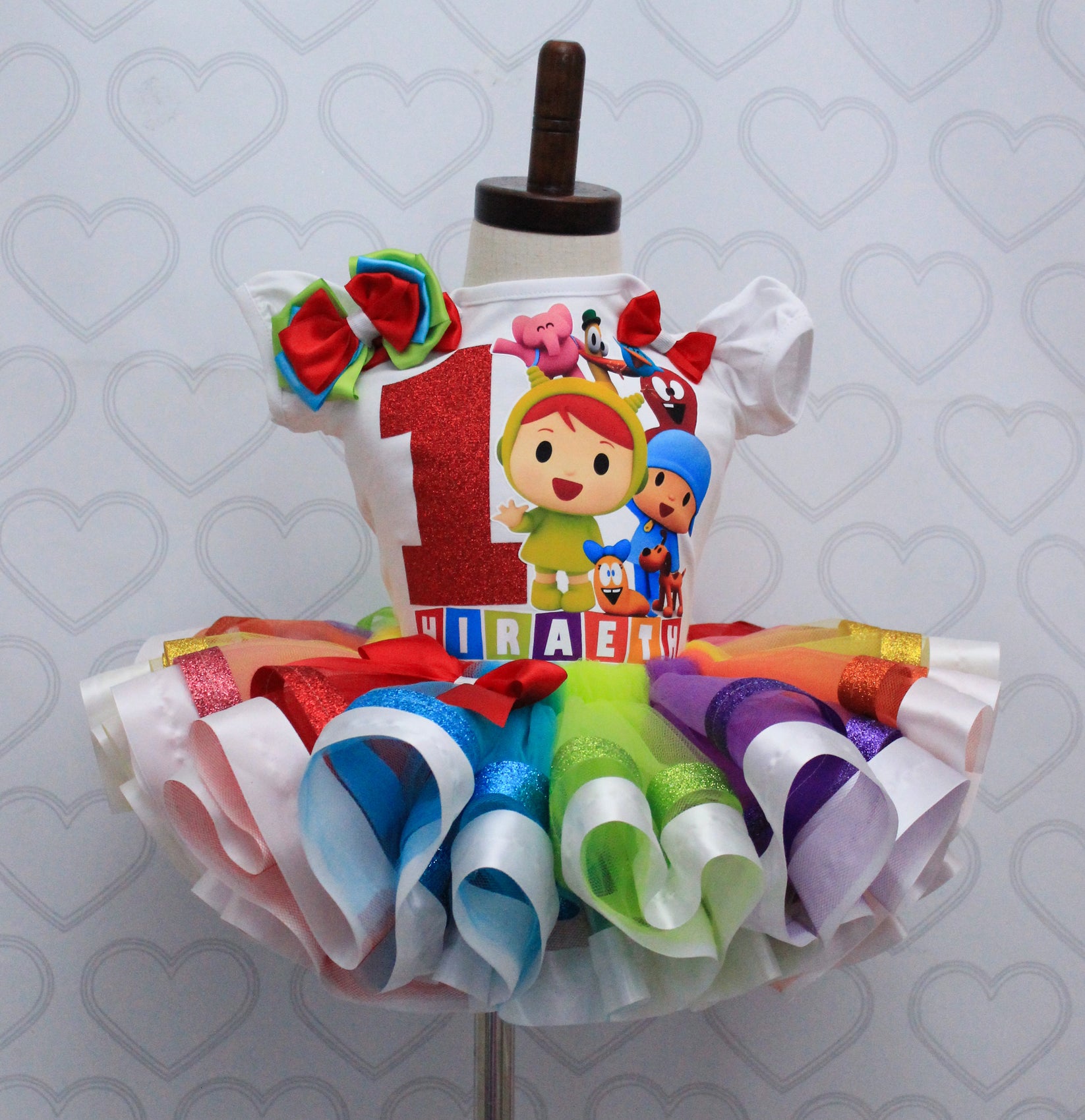 Pocoyo tutu set-Pocoyo outfit-Pocoyo dress-Pocoyo birthday – Pink Toes ...