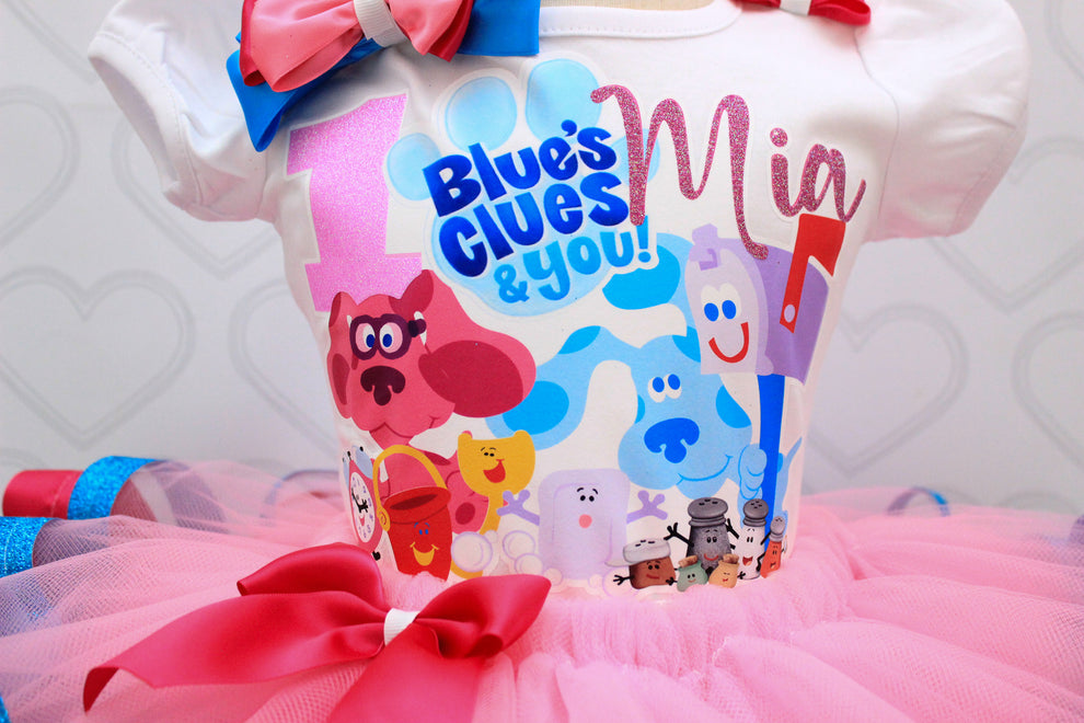 Blues Clues tutu set-Blues clues outfit-Blues Clues birthday-Blues Clu ...