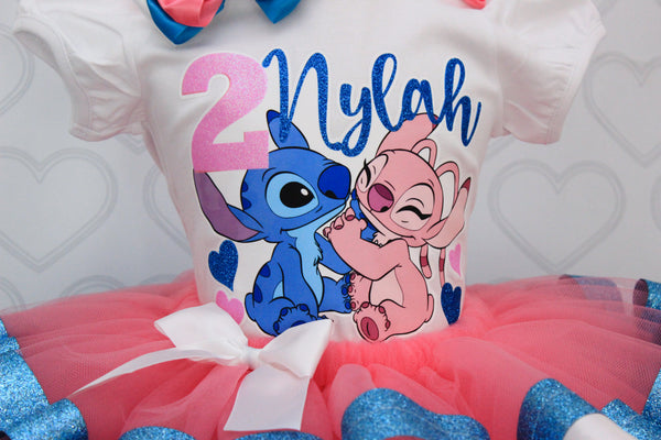 Lilo and Stitch tutu set- Lilo And stitch outfit-Lilo and Stitch dress ...