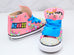 Powerpuff girls shoes- Powerpuff girls bling Converse-Girls Powerpuff ...
