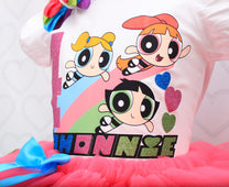 Powerpuff girls tutu set-Powerpuff girls outfit-Powerpuff girls dress ...