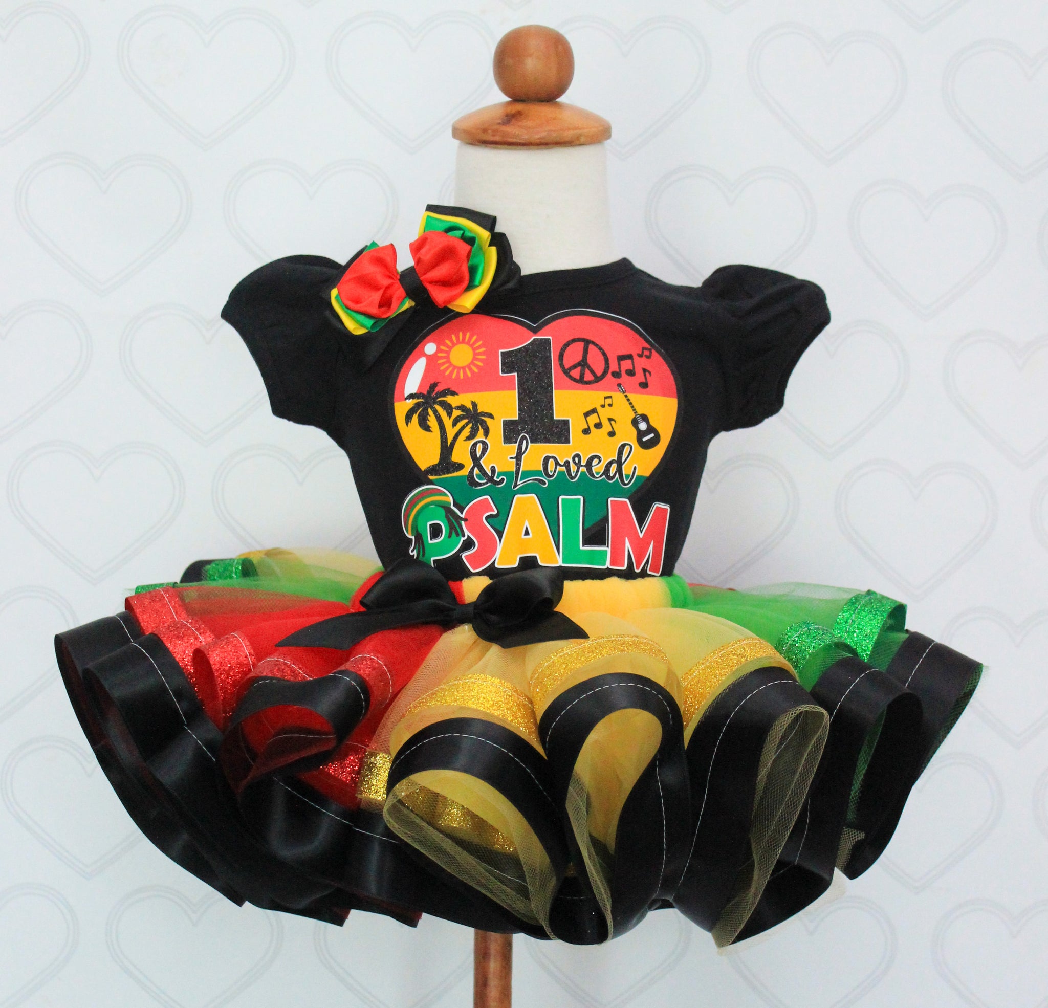 One Love Tutu set- One love outfit-One love dress- One and loved tutu ...