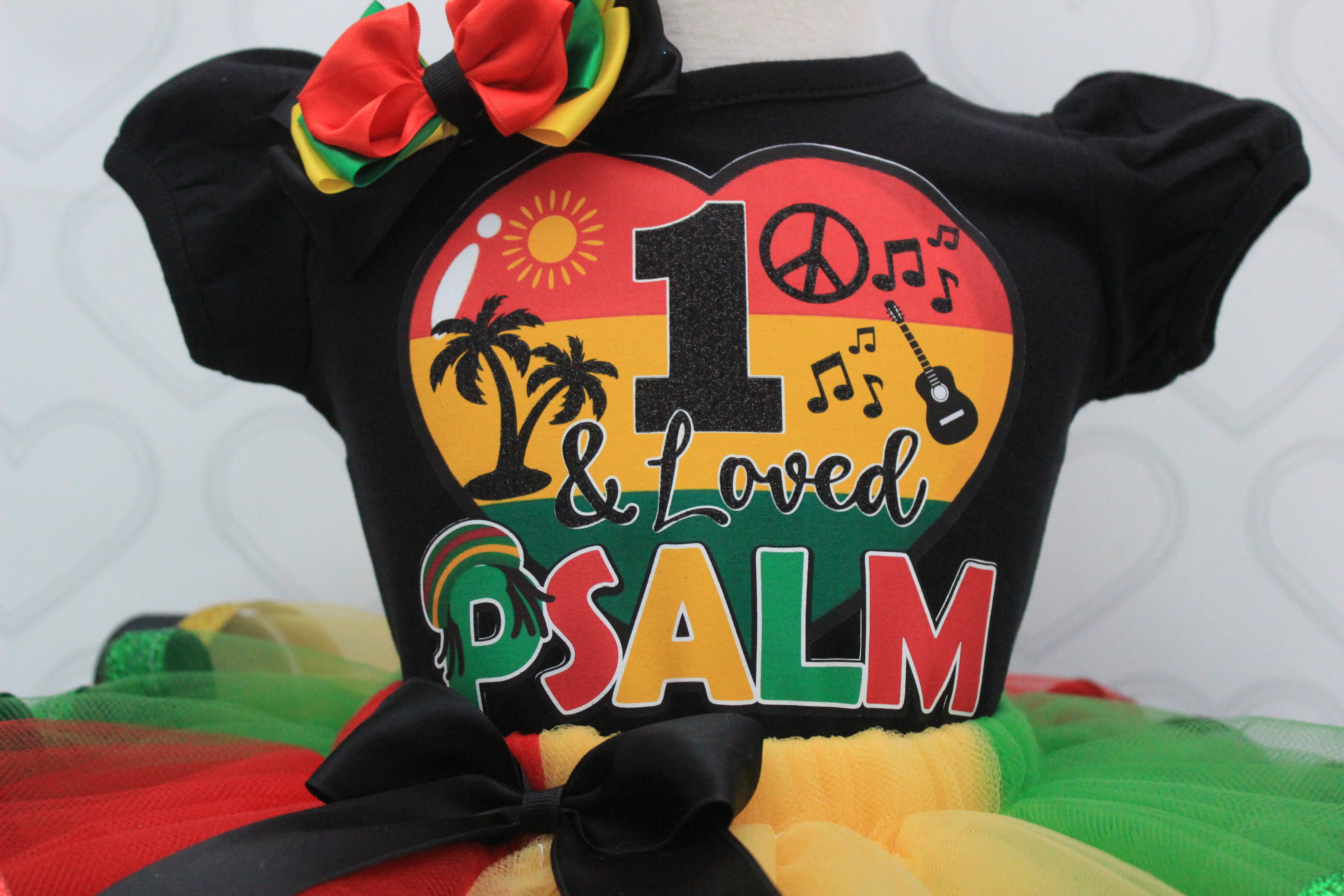 One Love Tutu set- One love outfit-One love dress- One and loved tutu ...