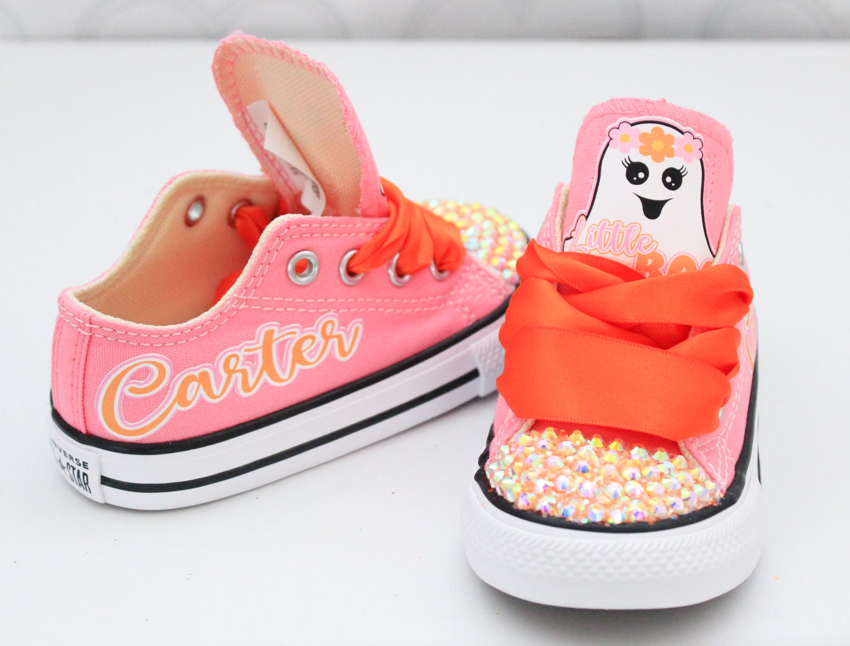 Ghost shoes- Ghost bling Converse-Girls Ghost Shoes-Ghost Converse- Li ...