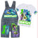 Monster Inc Overalls- Monster Inc Birthday Overalls- Monster Inc Birth ...