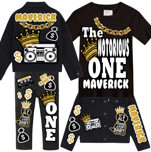 Notorious BIG outfit - Notorious BIG Denim Set-Boys Notorious BIG deni ...