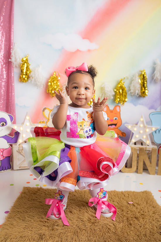 Word Party tutu set- Word Party outfit-Word Party dress – Pink Toes ...