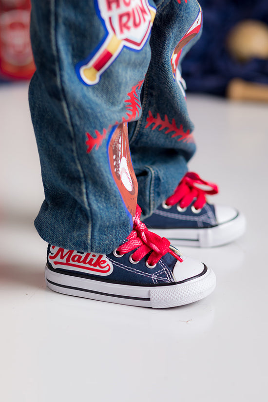 Baseball Denim Set-Boys Baseball denim set-Baseball Birthday outfit-Ba ...