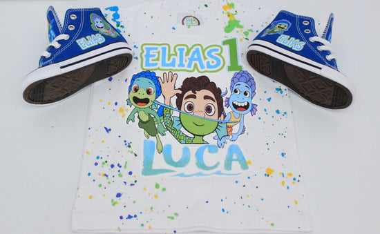 Luca shoes- Luca Converse-Boys- Luca Shoes – Pink Toes & Hair Bows