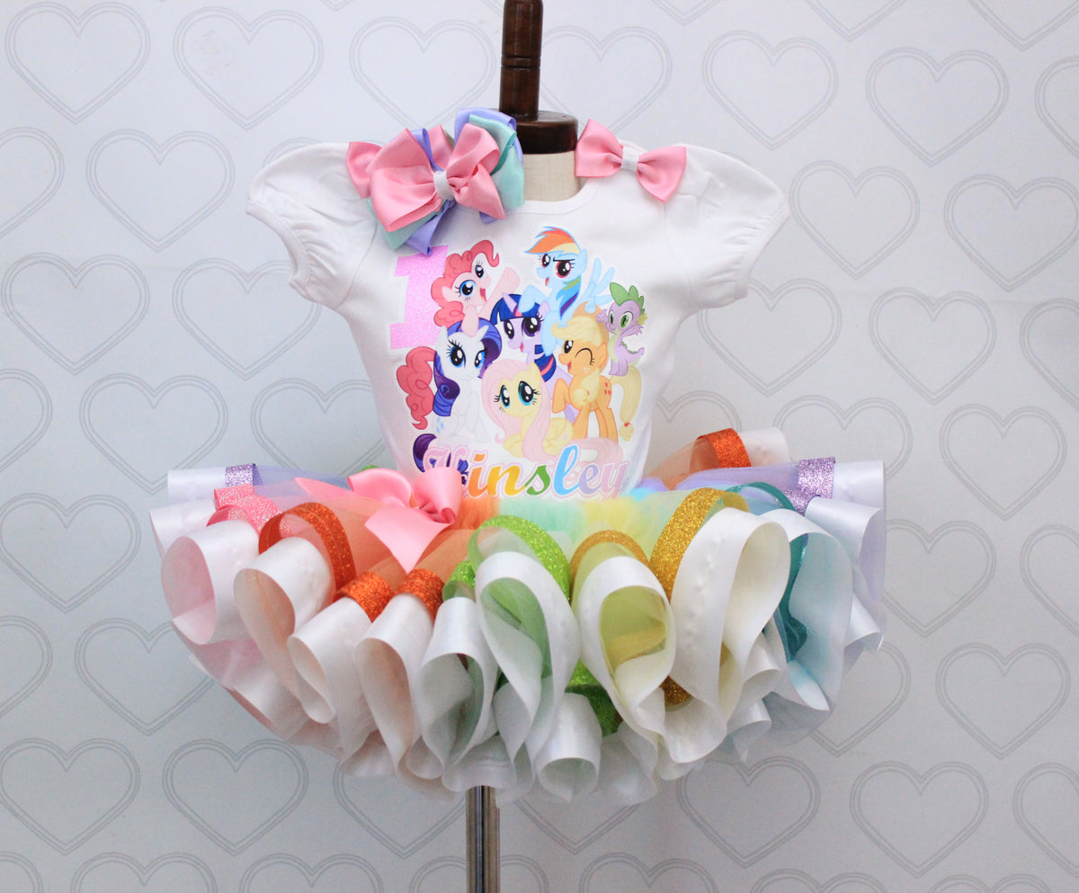 My little pony tutu set- My little pony outfit-My little pony birthday ...