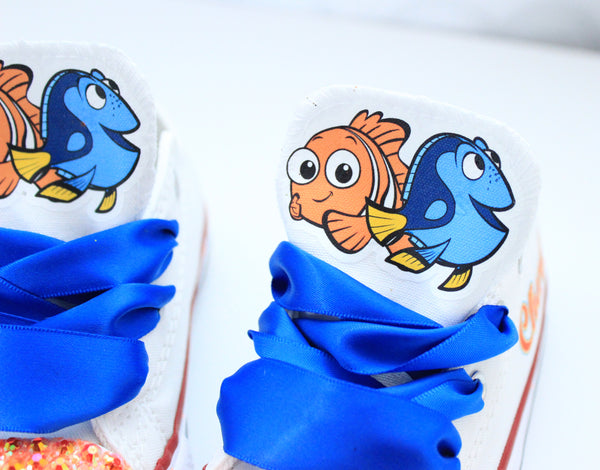 Finding Nemo shoes- Finding Nemo Converse-Girls Finding Nemo Shoes ...