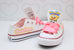 Spongebob shoes- Spongebob Converse-Spongebob Shoes – Pink Toes & Hair Bows