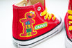 Elmo shoes- Elmo Converse-Boys Elmo Shoes – Pink Toes & Hair Bows