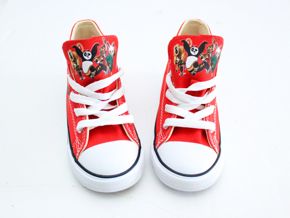 Kung Fu Panda shoes- Kung Fu Panda Converse-Boys Kung Fu Panda Shoes ...