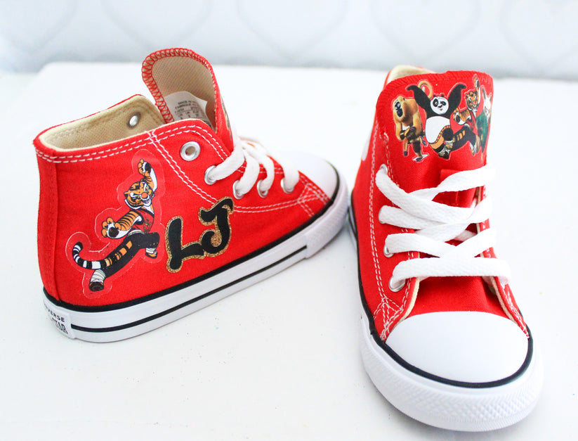 Kung Fu Panda shoes- Kung Fu Panda Converse-Boys Kung Fu Panda Shoes ...