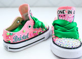 Watermelon shoes- watermelon bling Converse-Girls watermelon Shoes-wat ...