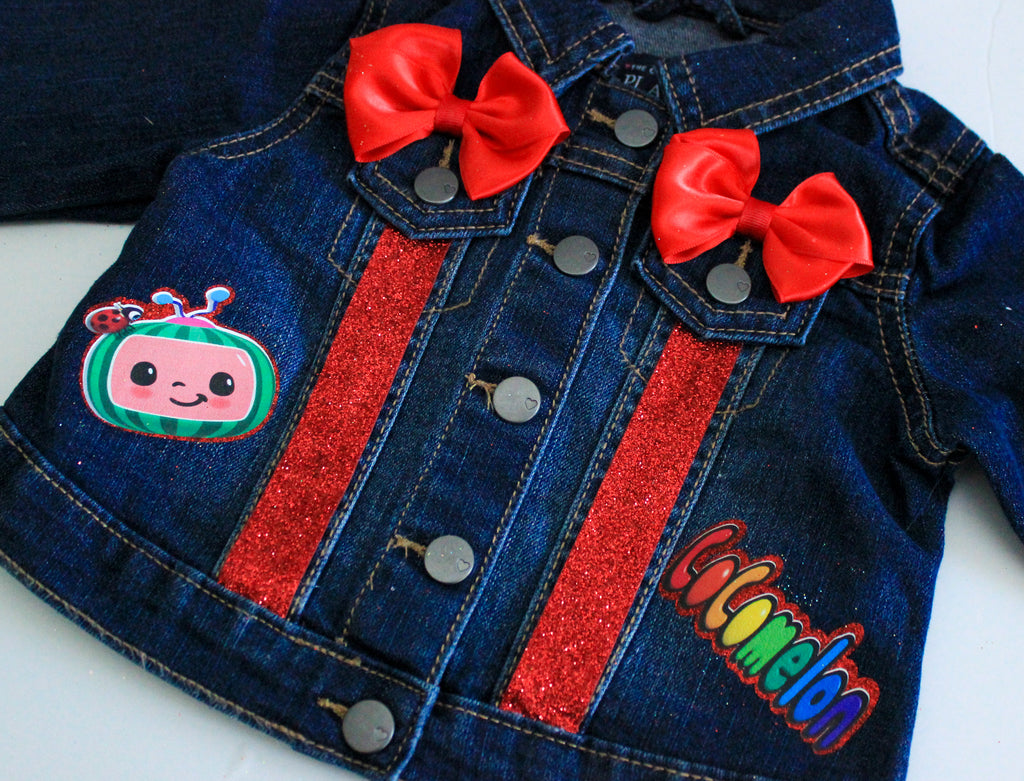 Cocomelon tutu set-Cocomelon outfit-Cocomelon dress – Pink Toes & Hair Bows