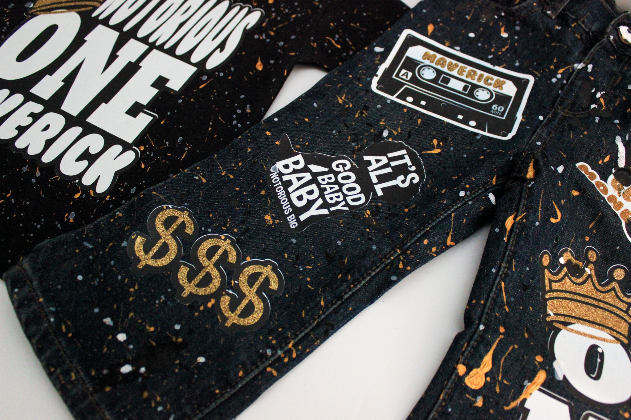 Notorious BIG outfit - Notorious BIG Denim Set-Boys Notorious BIG deni ...