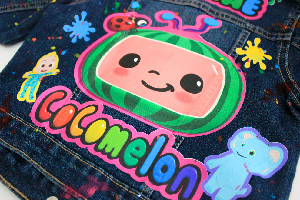 Cocomelon tutu set-Cocomelon outfit-Cocomelon dress – Pink Toes & Hair Bows