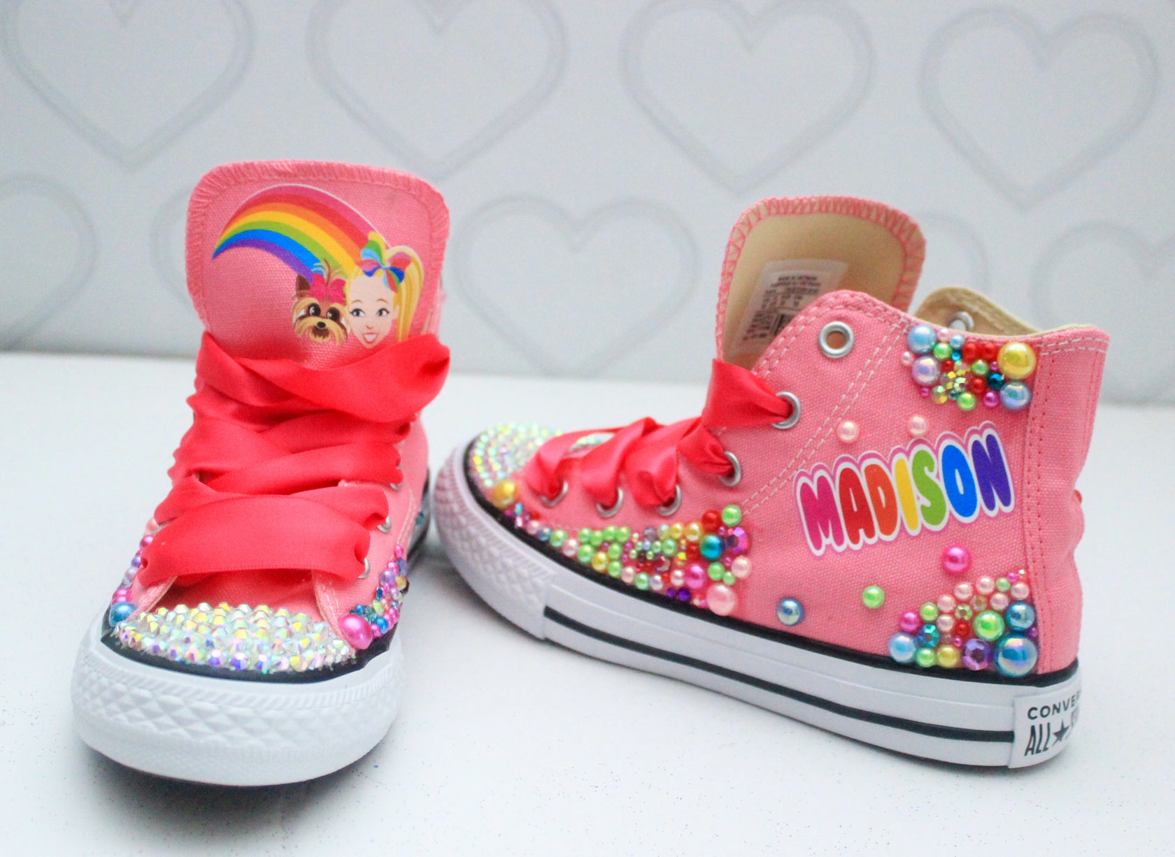 Jojo Siwa shoes-Jojo Siwa bling Converse-Girls Jojo Siwa Shoes-Jojo Si ...