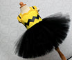 Charlie Brown Dress-Charlie brown costume- Charlie brown tutu- Charlie ...
