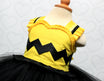 Charlie Brown Dress-Charlie brown costume- Charlie brown tutu- Charlie ...