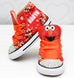 Elmo shoes- Elmo bling Converse-Girls elmo Shoes-sesame street shoes ...