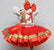 Elmo tutu set- Elmo birthday outfit -Girl Elmo outfit-Elmo ribbon trim ...