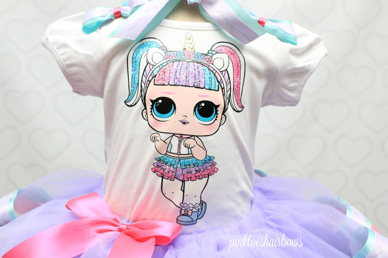 Unicorn lol surprise doll tutu set-Unicorn lol surprise outfit-Unicorn ...