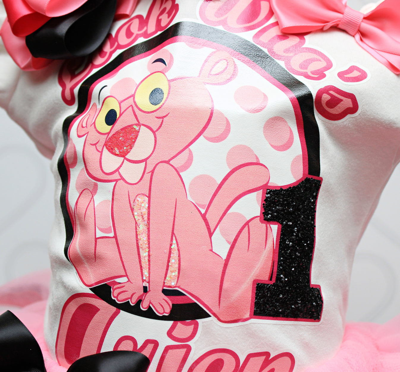 Pink Panther tutu set-Pink Panther outfit-Pink Panther dress – Pink ...