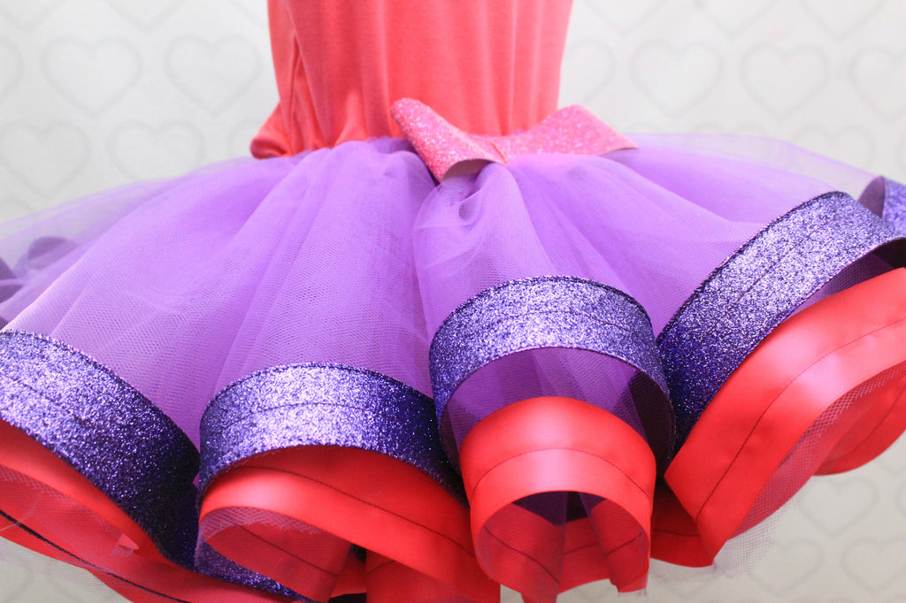 Purple Queen lol surprise doll tutu set-Purple queen lol surprise outf ...