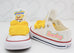 Spongebob shoes- Spongebob Converse-Spongebob Shoes – Pink Toes & Hair Bows